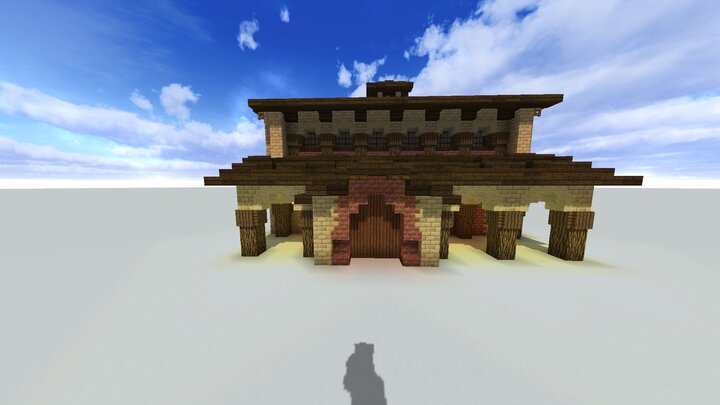 Late Medieval Grain Storage Minecraft Map