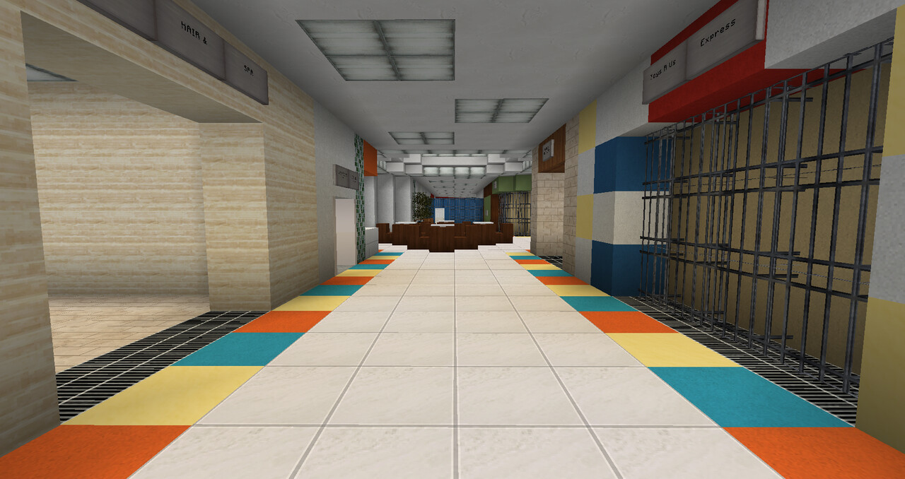 Center Square Mall Minecraft Map