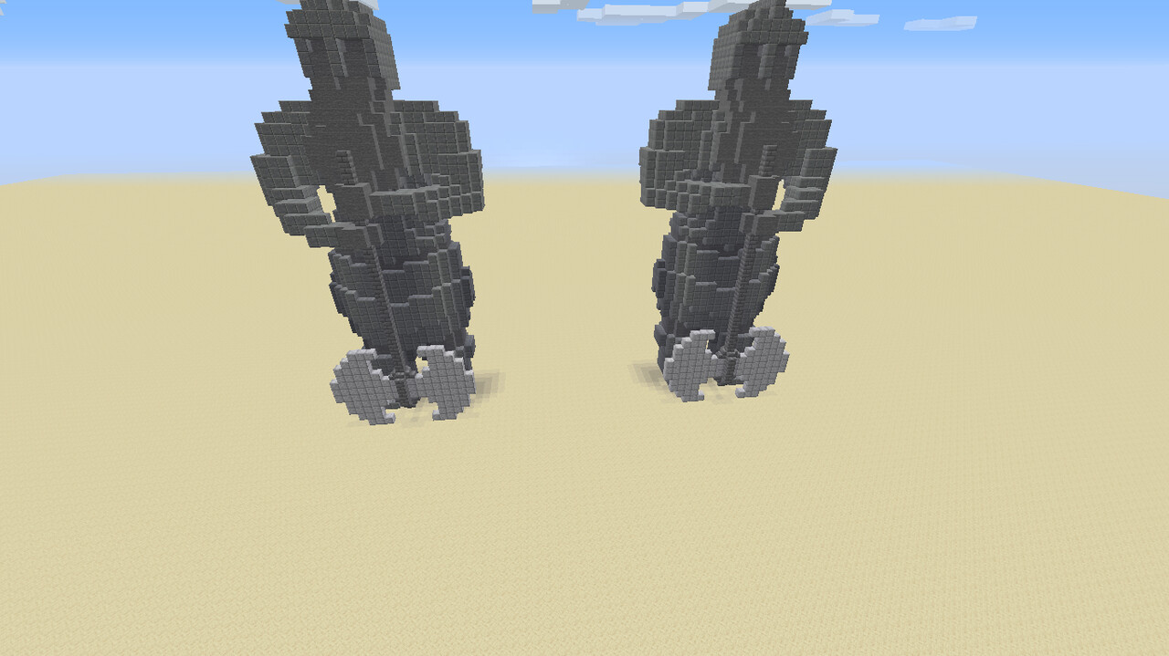 Dwarf Statue by TrixyBlox Minecraft Map