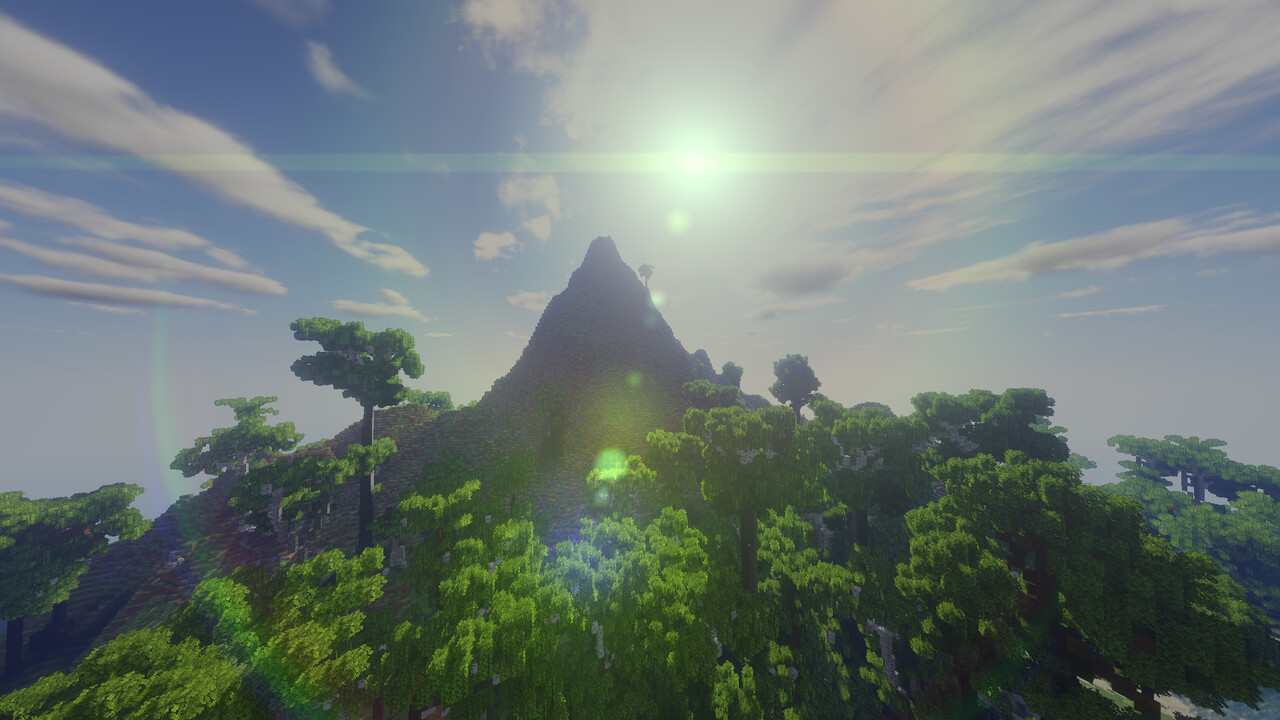 Tropical island Minecraft Map