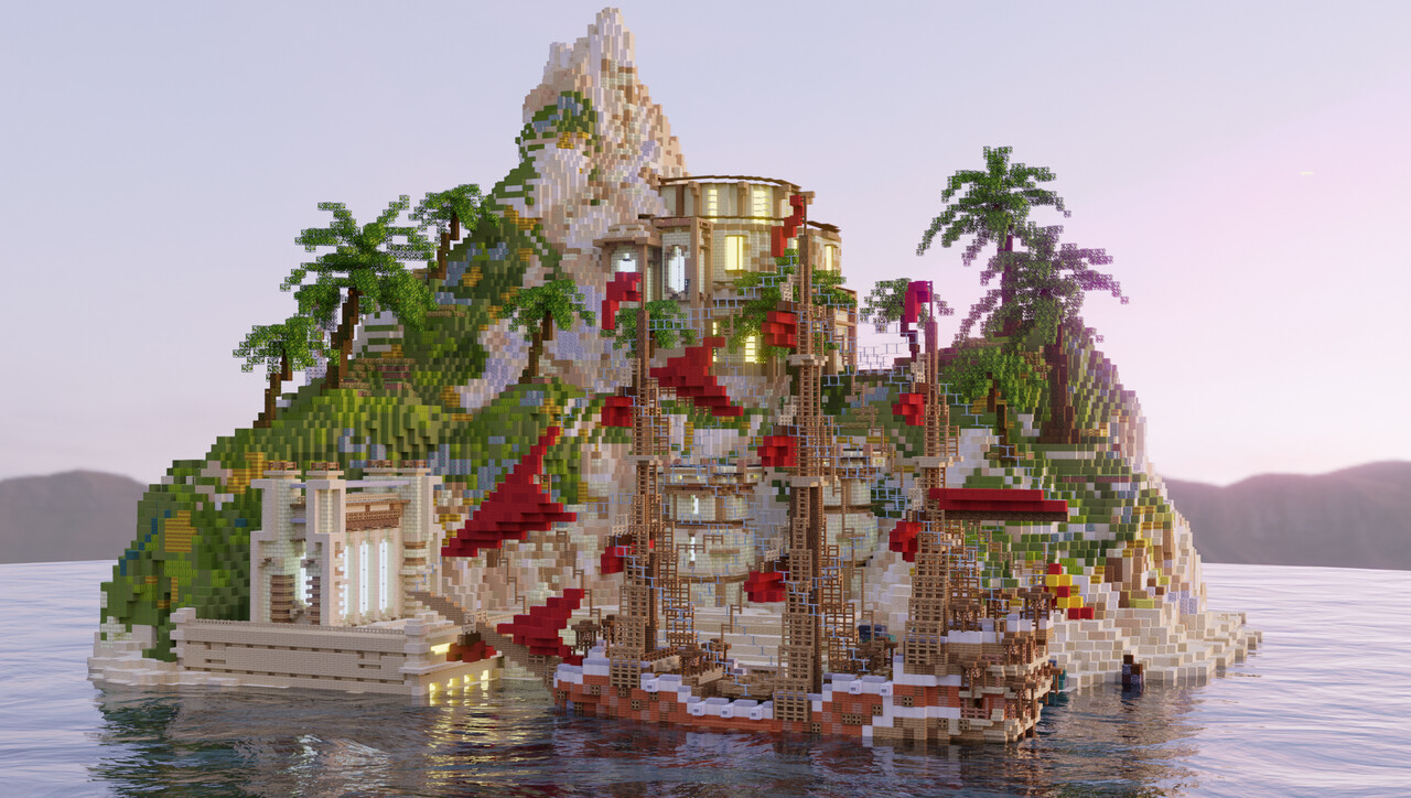 Paradise Oasis Minecraft Map