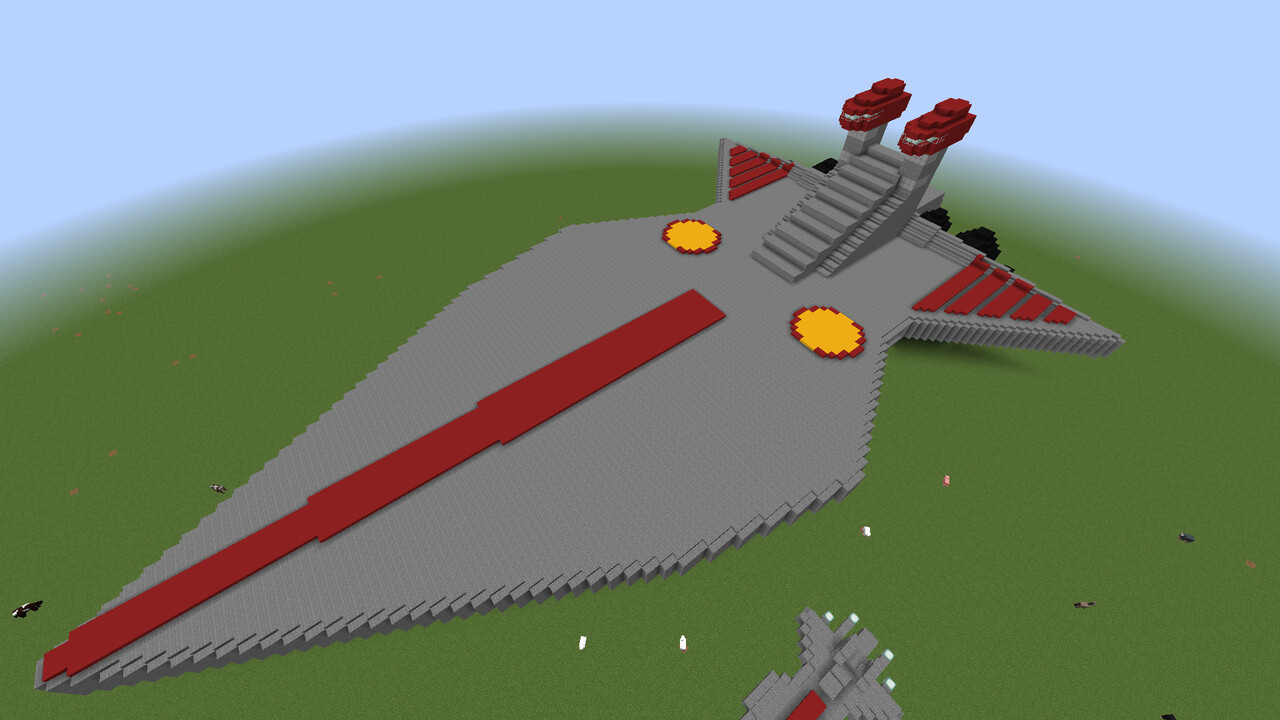 Bad Looking Venator Class Star Destroyer Minecraft Map