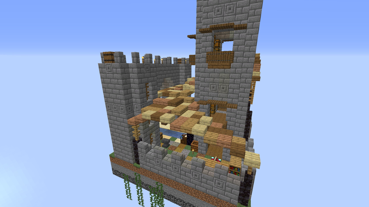 16x16 Castle Minecraft Map