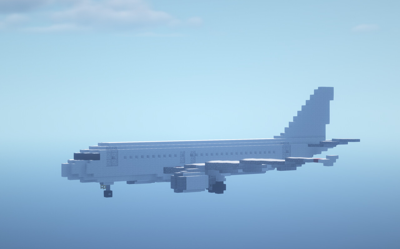 A320 {1.5:1 Scale} Minecraft Map