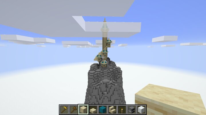 the northern air temple part one Minecraft Map
