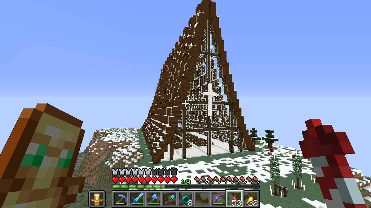 Spanish Modern Church | Iglesia Moderna Española Minecraft Map