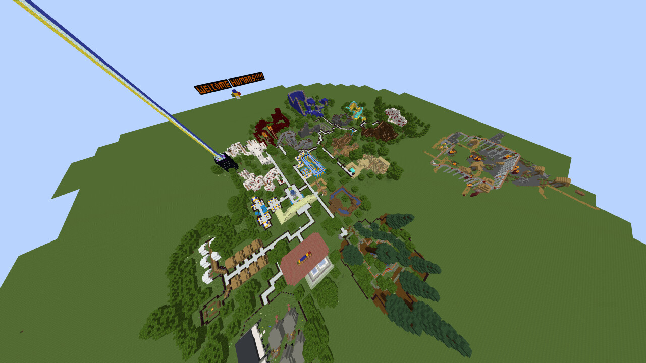 Minecraft Point Amusement Park Minecraft Map