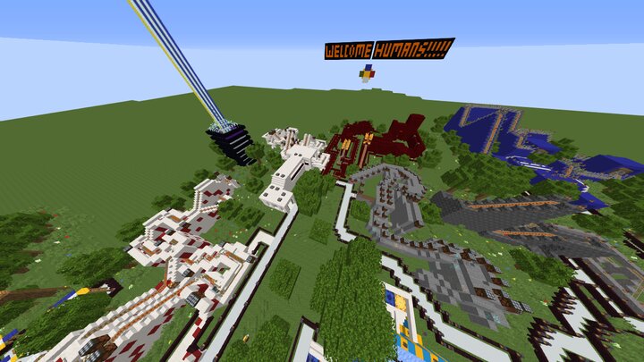 Minecraft Point Amusement Park Minecraft Map