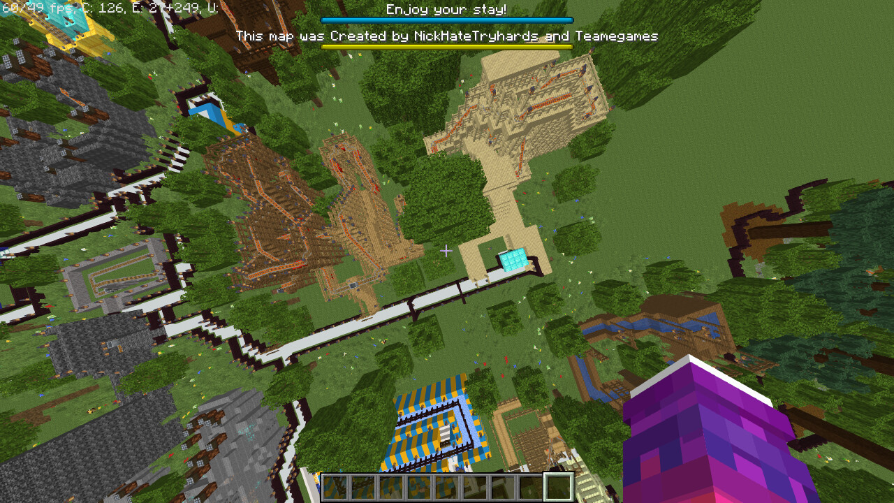 Minecraft Point Amusement Park Minecraft Map