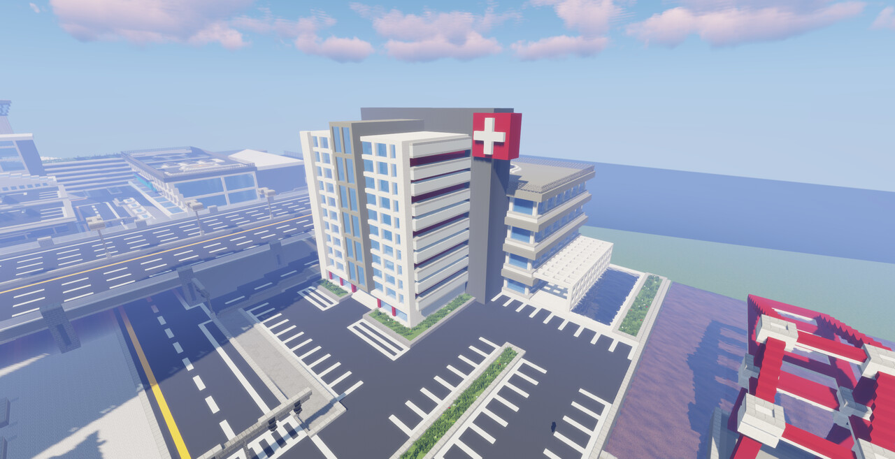 Modern Hospital (City Progress #16) Minecraft Map