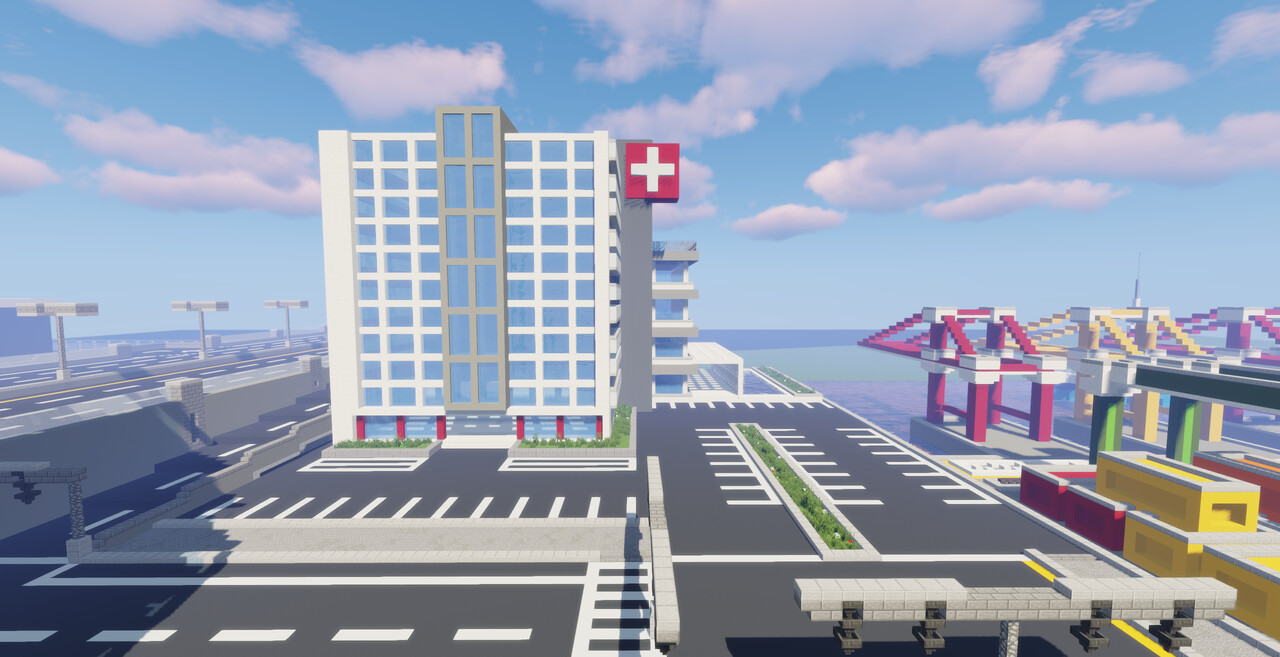 Modern Hospital (City Progress #16) Minecraft Map