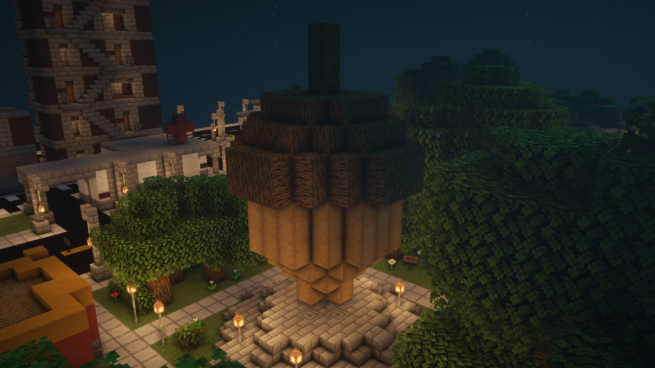 Acorn City (1.14-1.15 Server) Minecraft Map