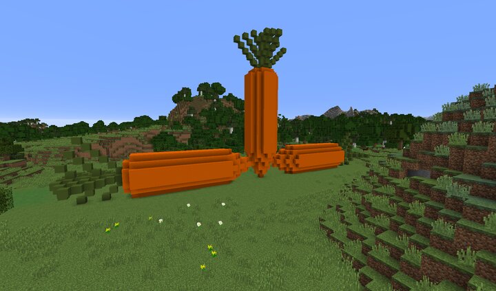 Three Carrots for Clover Minecraft Map
