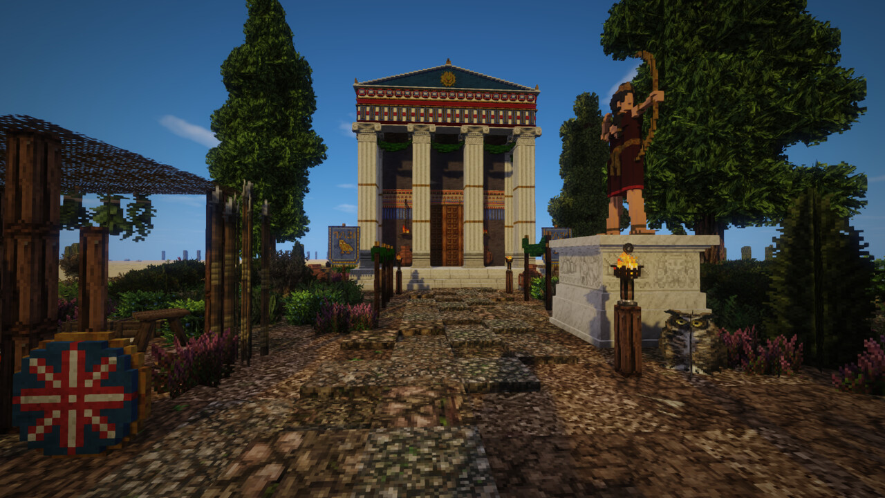 TEMPLE OF ARTEMIS Minecraft Map
