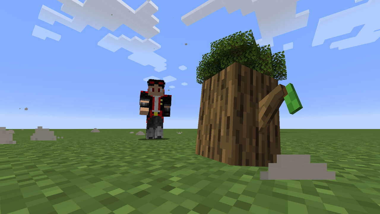 Substitution Ninjutsu in Minecraft! Minecraft Map