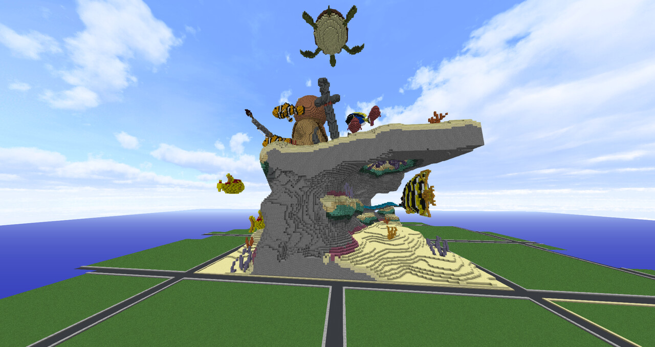 -Sea Floor Plot- Minecraft Map