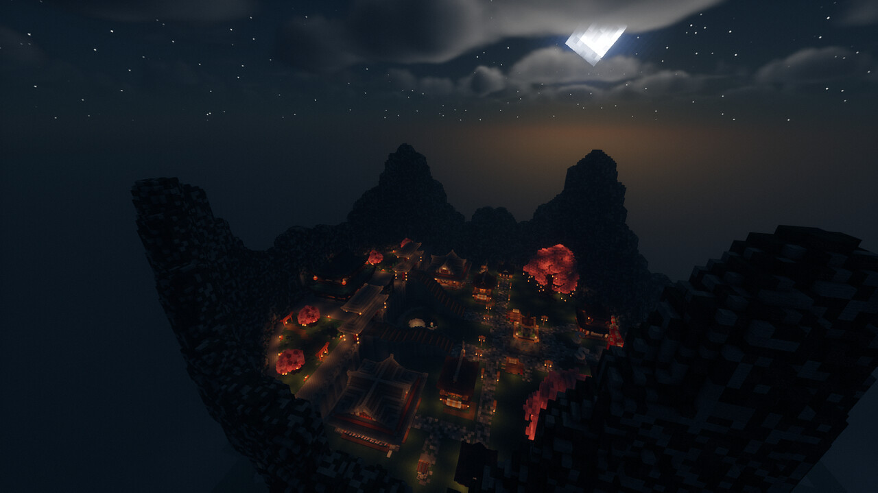 Simple Japanese Spawn // Lobby Minecraft Map