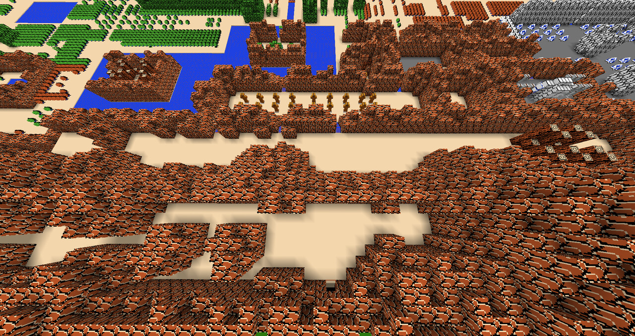Projet Zelda NES 1.12.2 Minecraft Map
