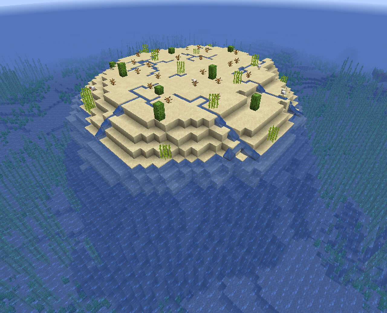 Lost islands of the ocean Minecraft Map