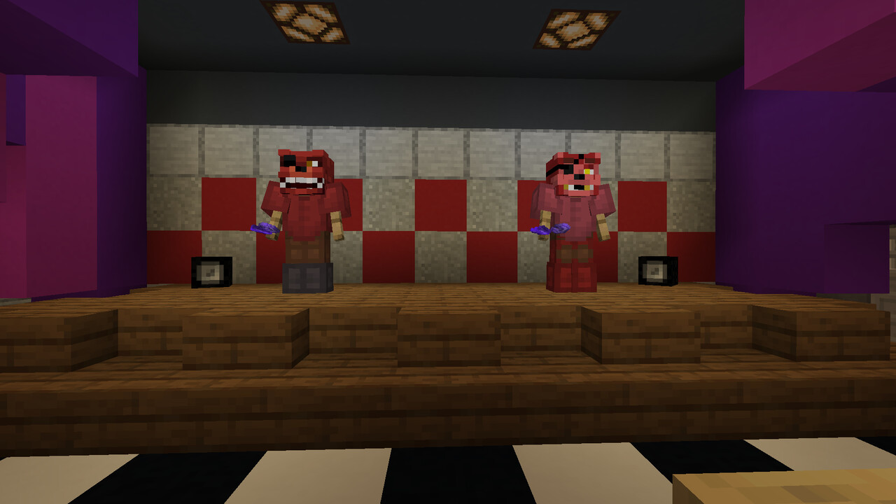 Five Nights At Foxy's Version 2 Minecraft Map