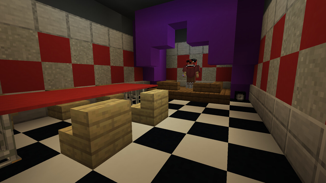 Five Nights At Foxy's Version 2 Minecraft Map