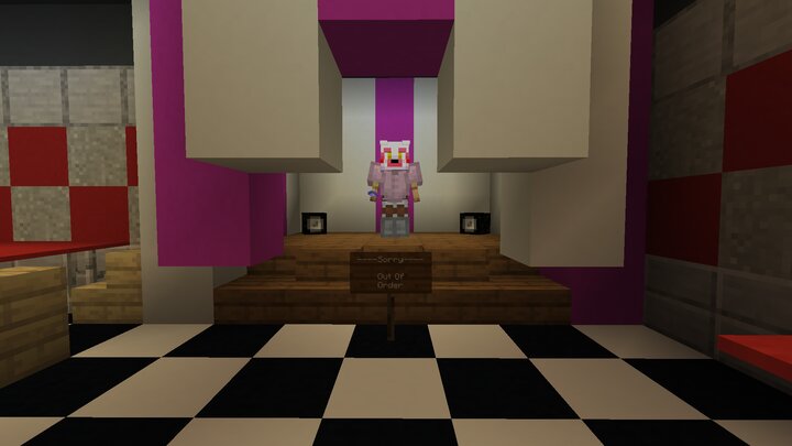 Five Nights At Foxy's Version 2 Minecraft Map