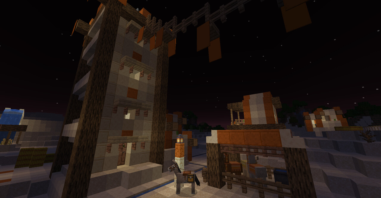 Remodelated Desert Village Minecraft Map