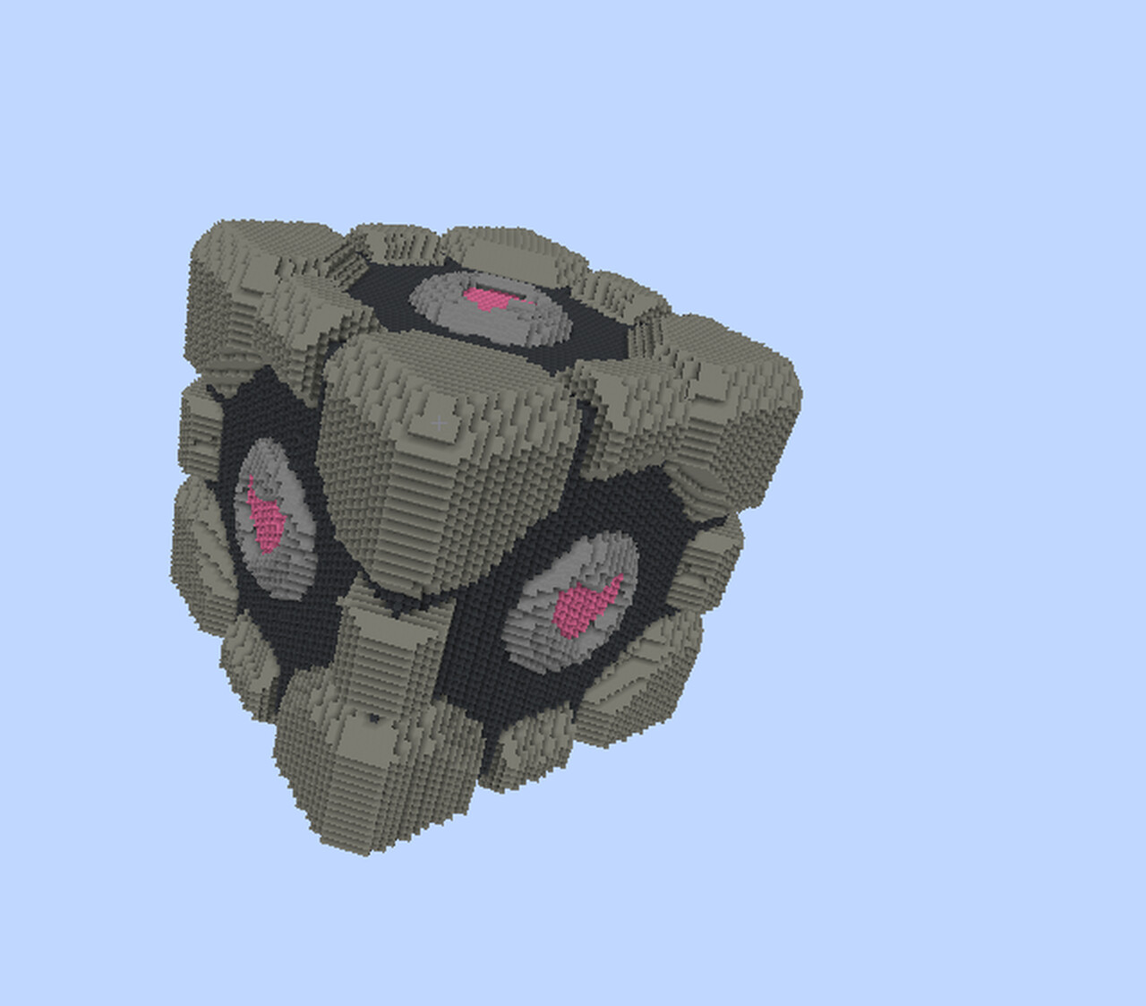 Portal 2 Companion Cube Minecraft Map