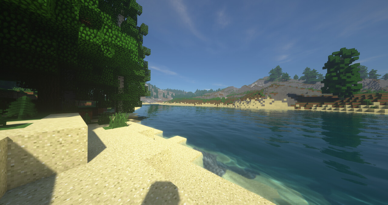 Small custom forest survival world (Worldpainter) Minecraft Map