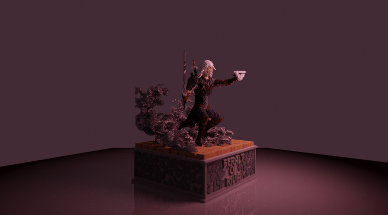 Toss A Coin To Your Witcher Minecraft Map