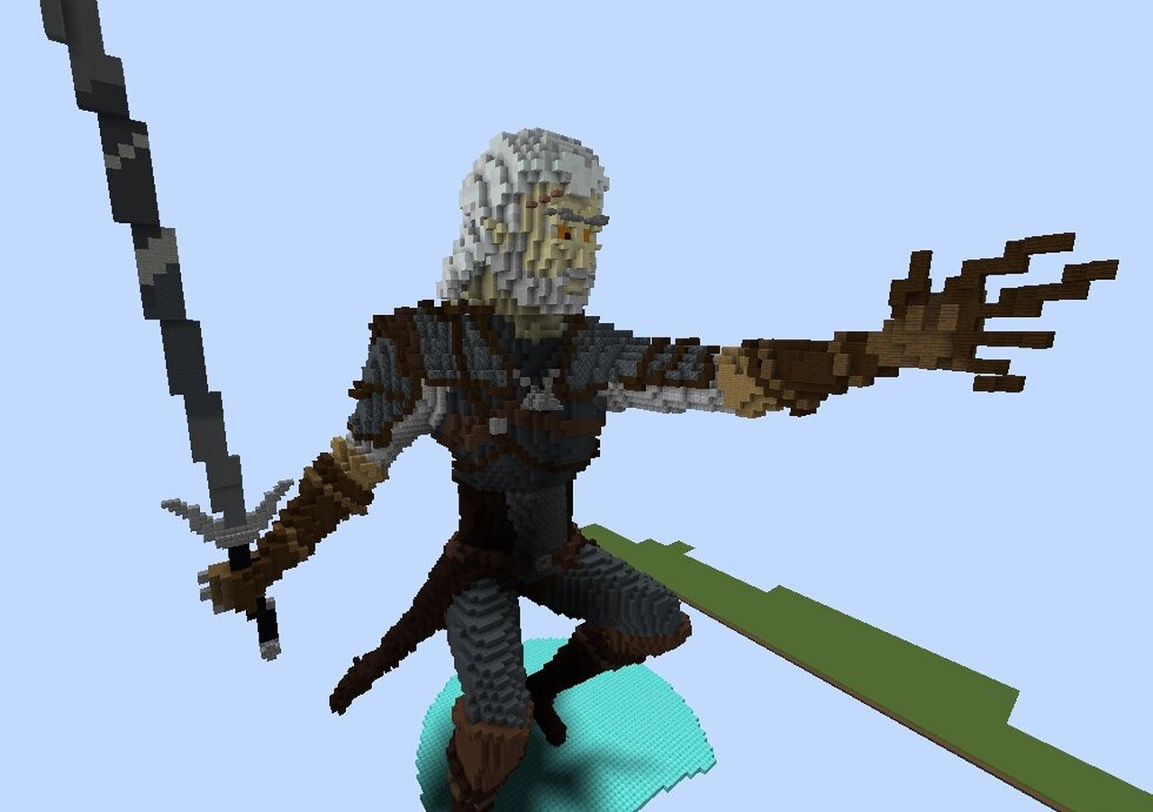 Toss A Coin To Your Witcher Minecraft Map