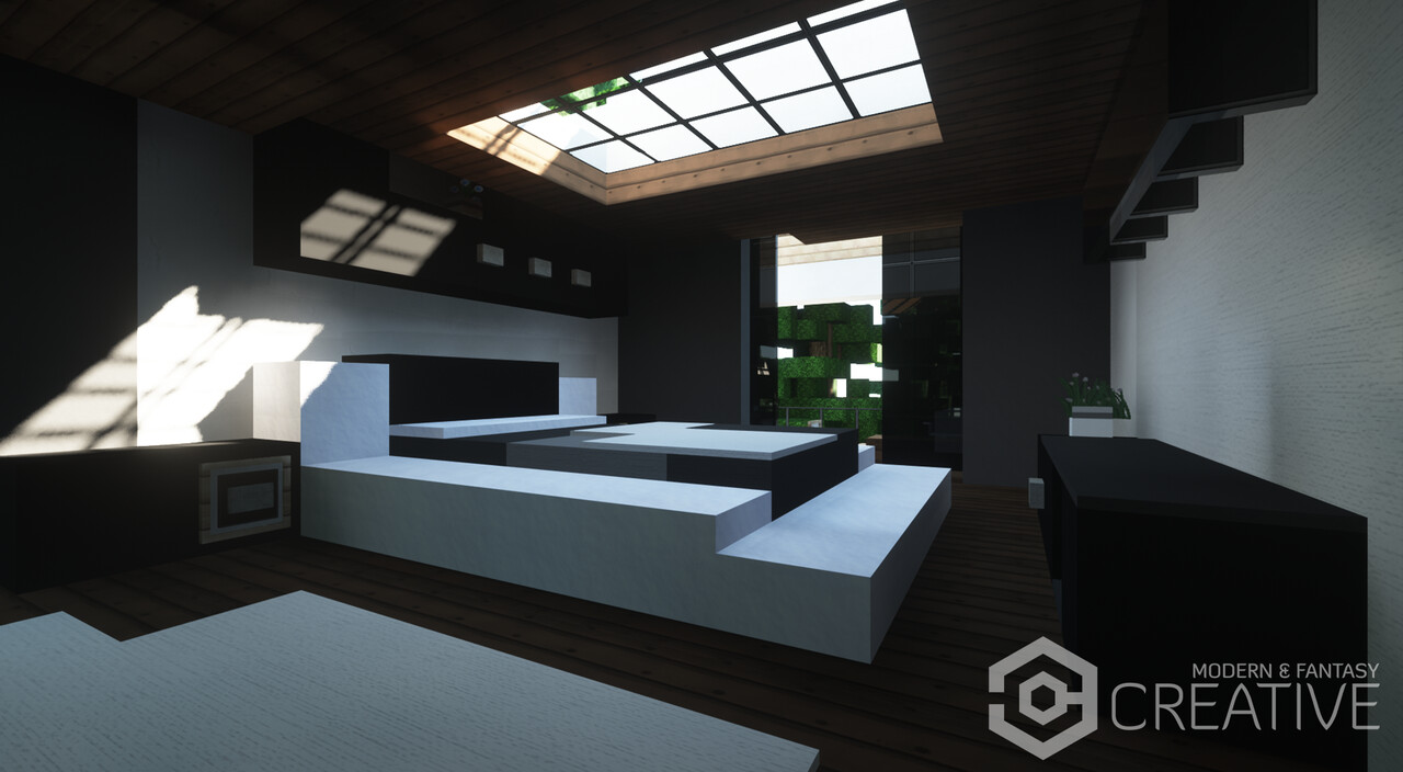 Modern Villa | with interiors | MFC | Minecraft Map