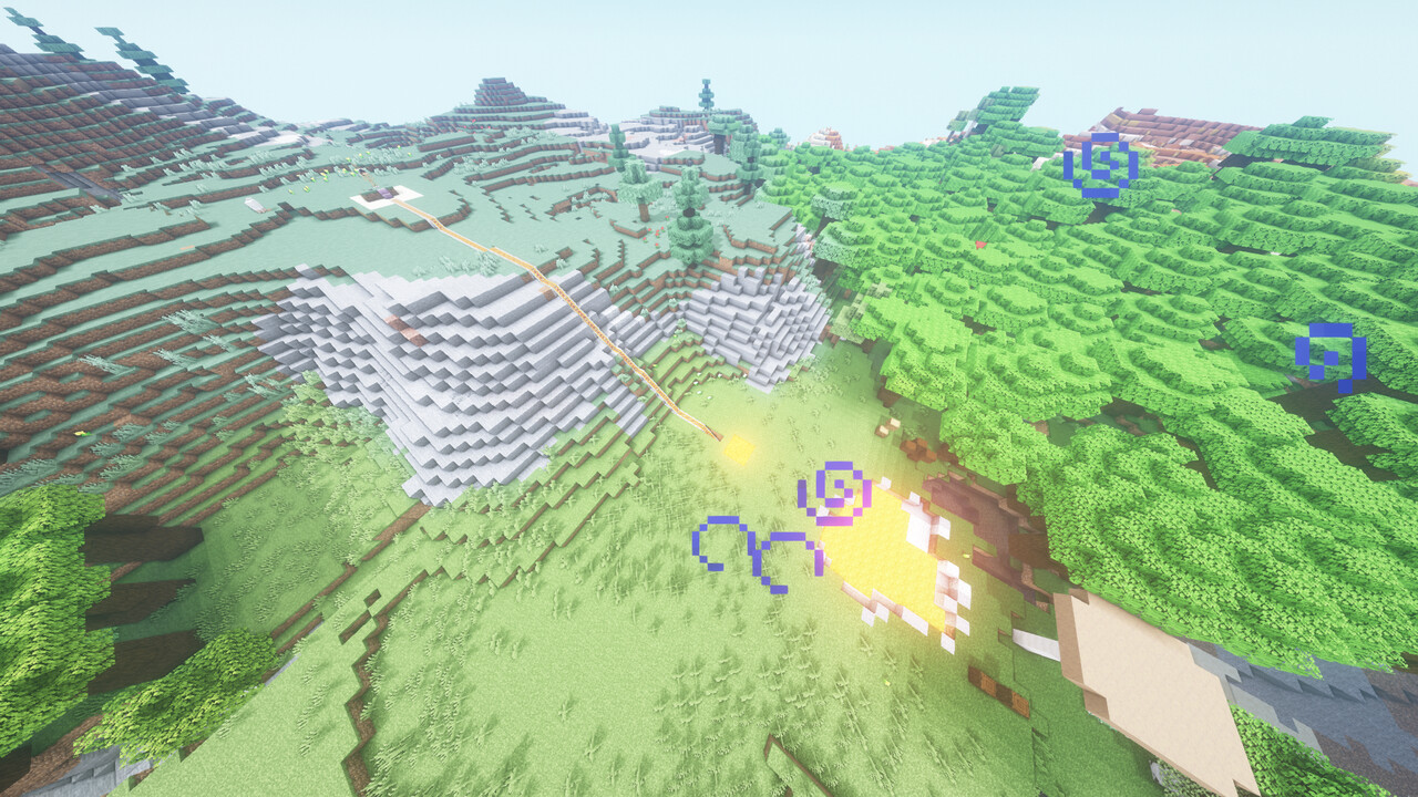 The Mazes Map Minecraft Map