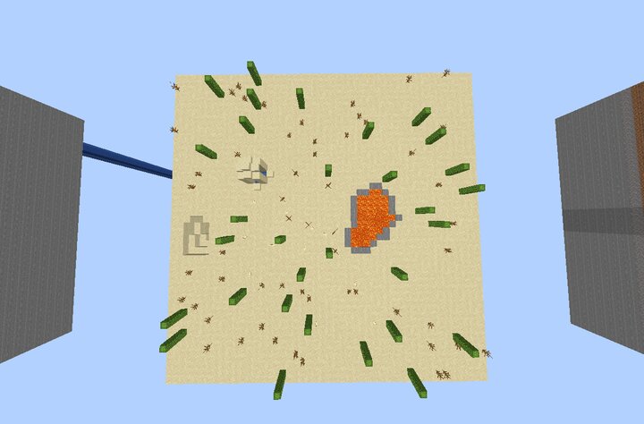 mapa skyblock survival 9x9 Minecraft Map