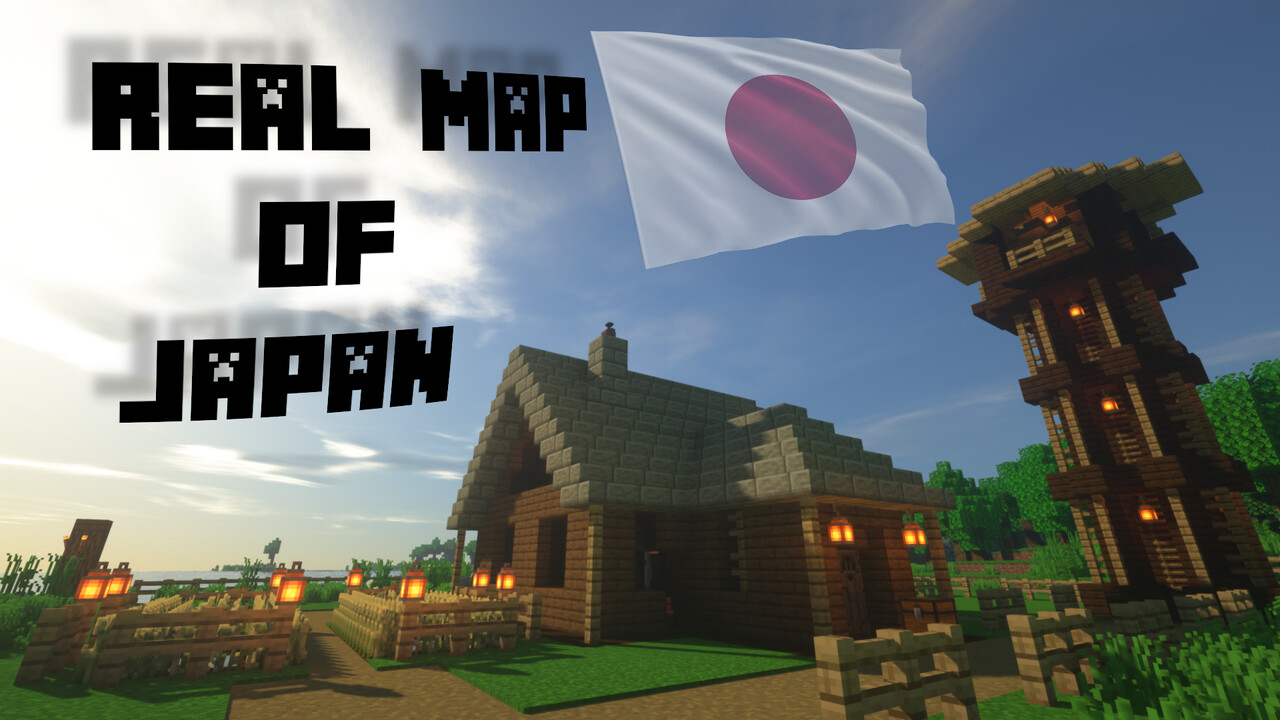 Real of Japan map [50k*50k] [Download] Minecraft Map