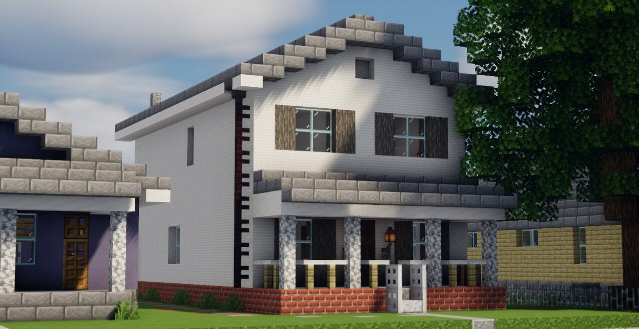 American Mid-West House #1 [Schematic] Minecraft Map