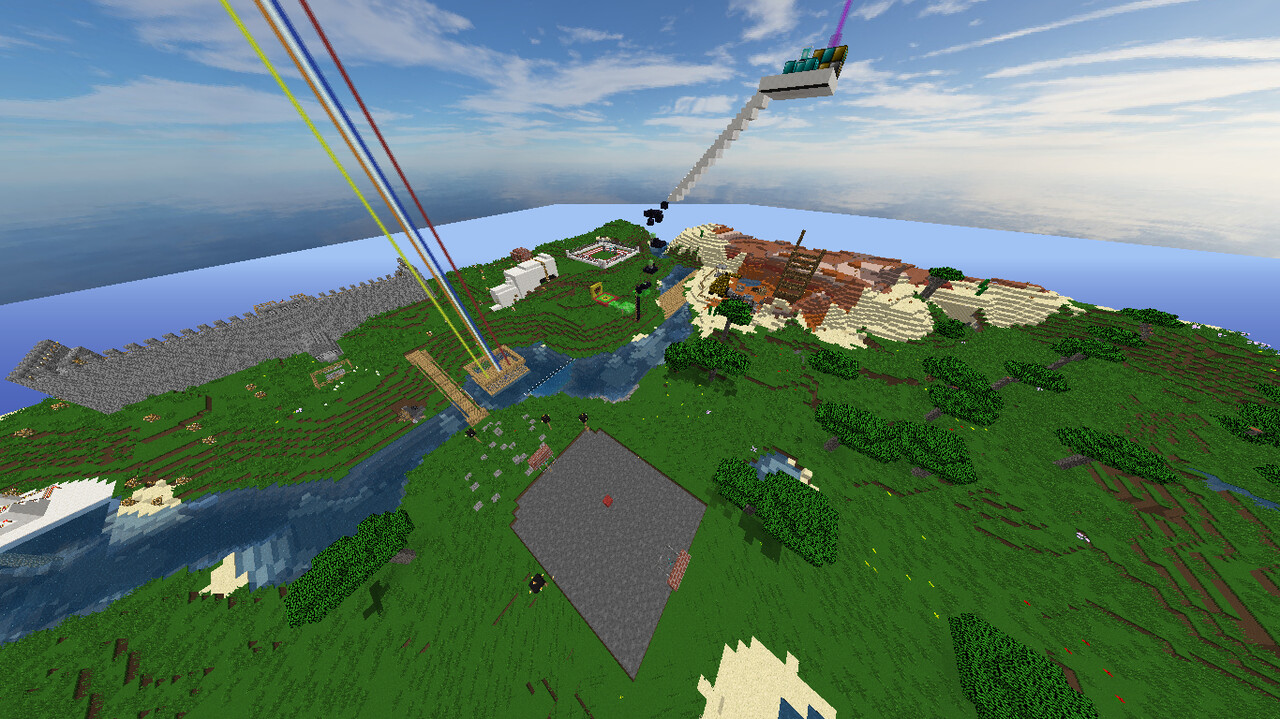 Survival world Minecraft Map