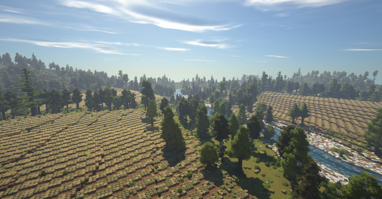 European Wheatfields Minecraft Map