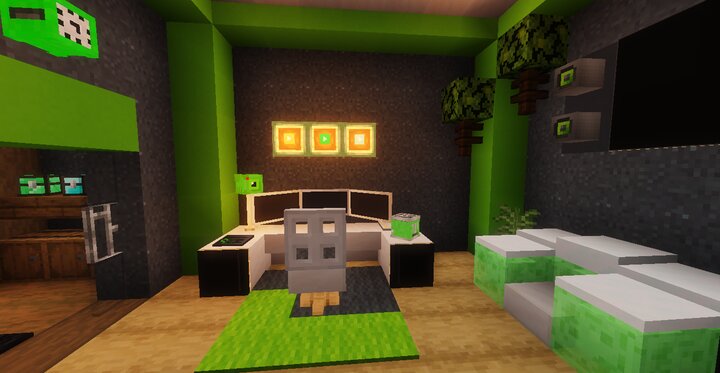 Jelly bedroom Minecraft Map