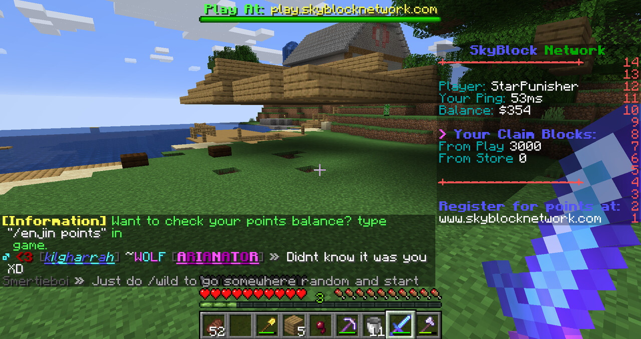 Survival Quack Town (Help Needed) Minecraft Map