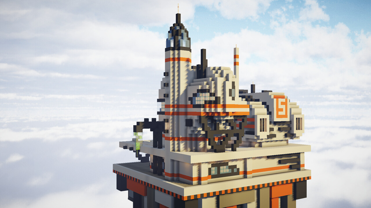 Martian Gas Station Minecraft Map