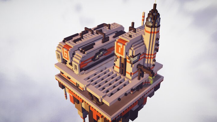 Martian Gas Station Minecraft Map