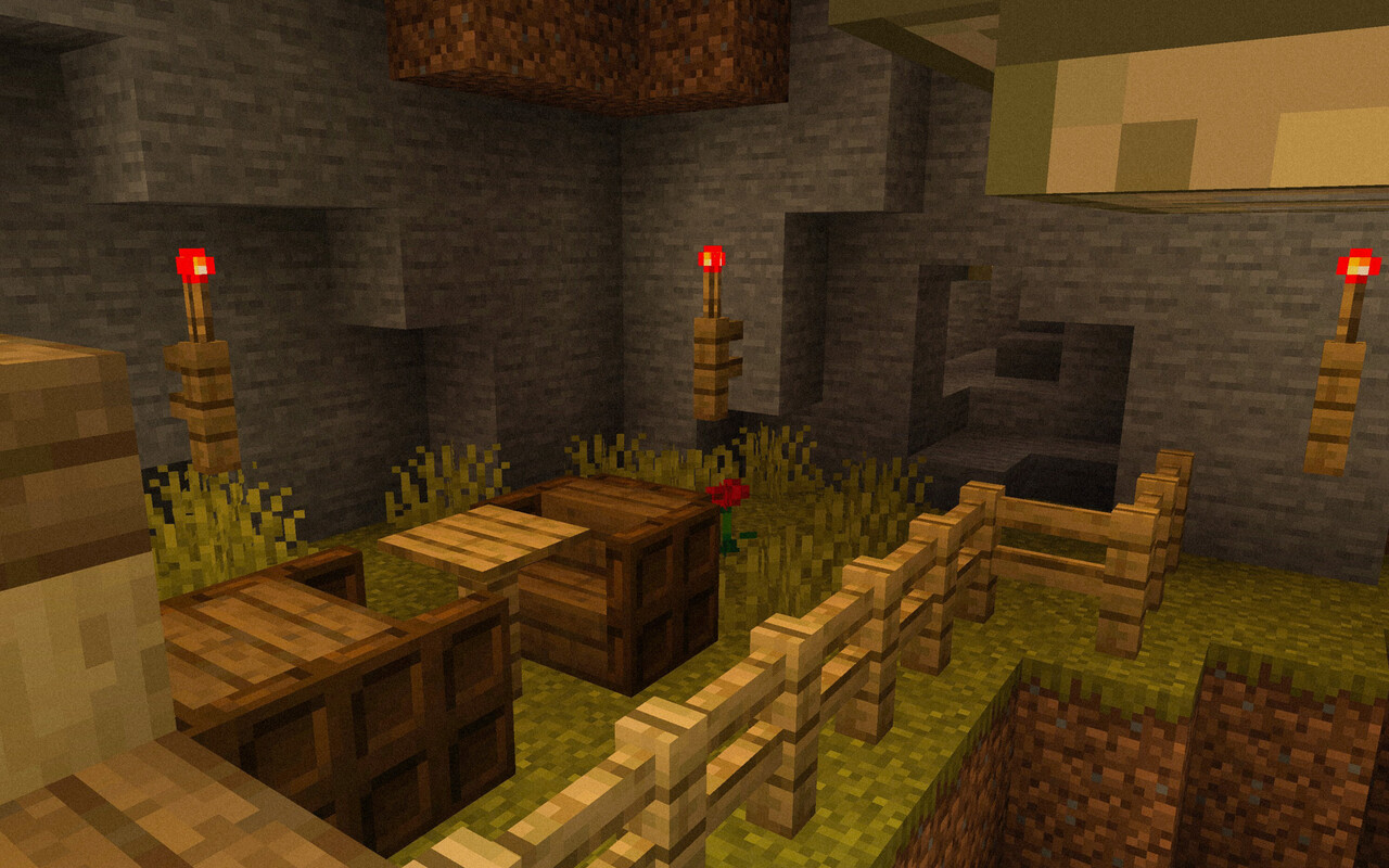 Cave Home [Small Modern Build] Minecraft Map