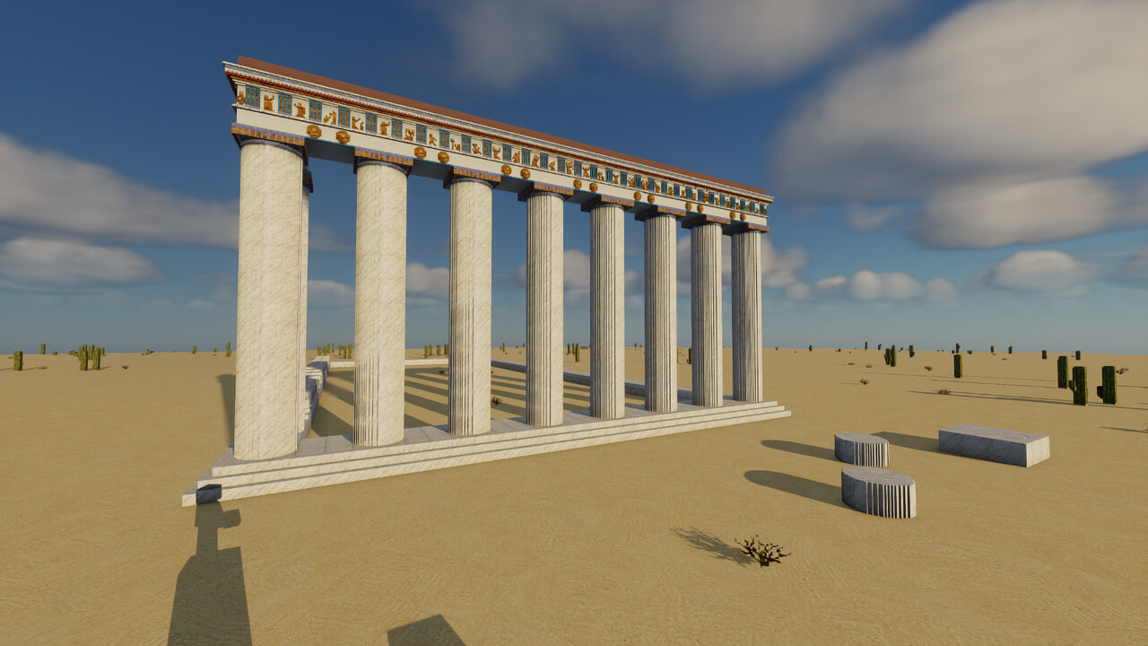 Parthenon WIP Minecraft Map