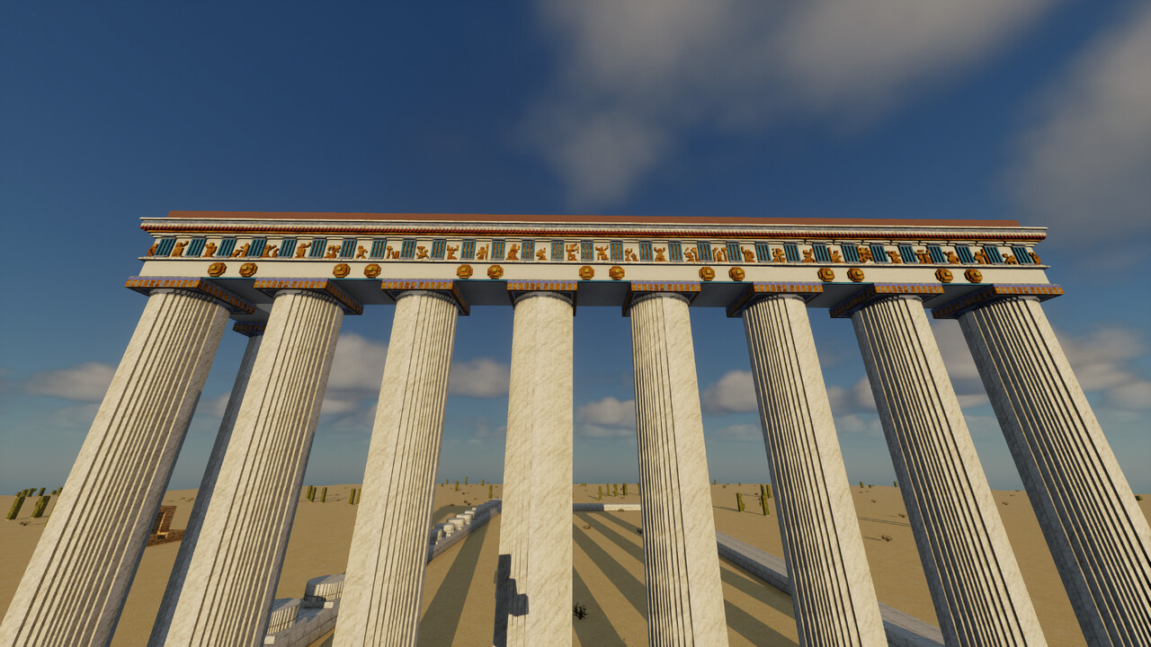 Parthenon WIP Minecraft Map