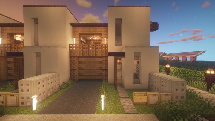Modern Townhouse Minecraft Map