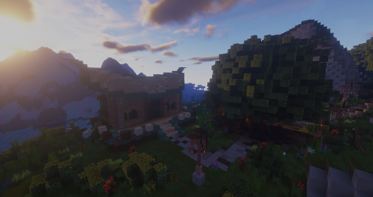 Eclipse Nation: Aurora Town Minecraft Map