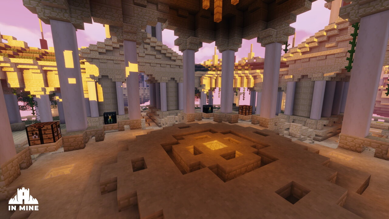 Greek Circular Spawn [Project 2020] Minecraft Map