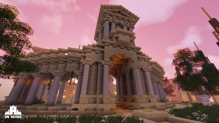 Greek Circular Spawn [Project 2020] Minecraft Map