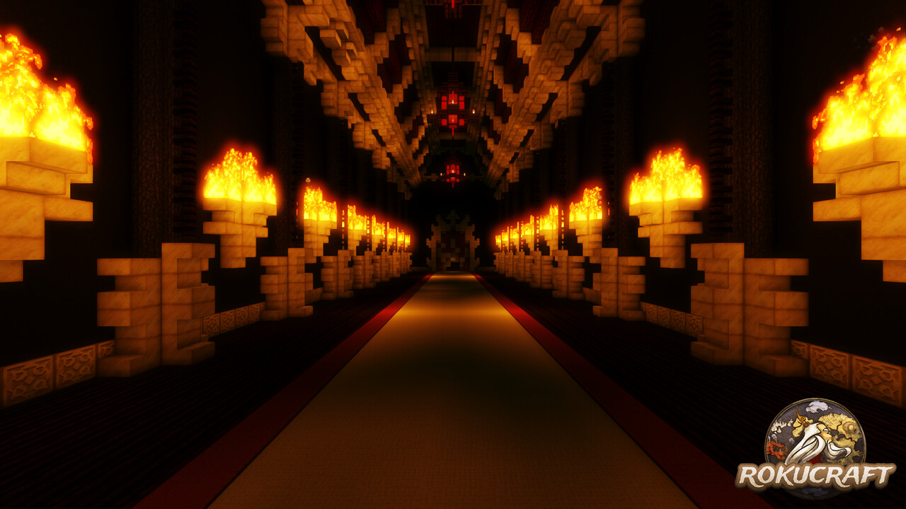 The Fire Nation Palace | Rokucraft Minecraft Map